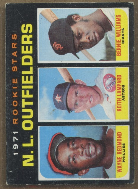 1971 Topps - High # #728 Wayne Redmond, Keith Lampard, Bernie Williams ...