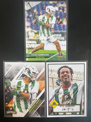 (3) Different Kyle Harrison 2022 Topps Premier Lacrosse League Cards | eBay