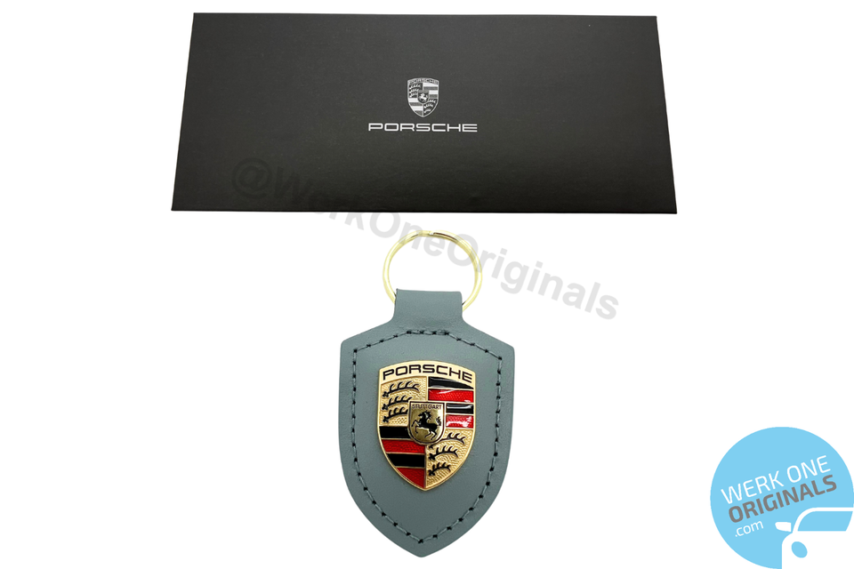 Porsche Official Crest Key Ring / Key Fob in Shade Green | eBay
