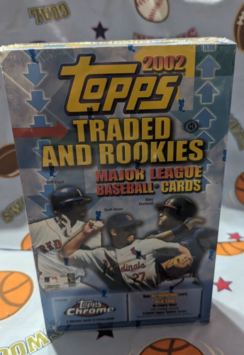 2002 Topps Traded And Rookies Baseball Hobby Factory Sealed Box 1 Auto ...