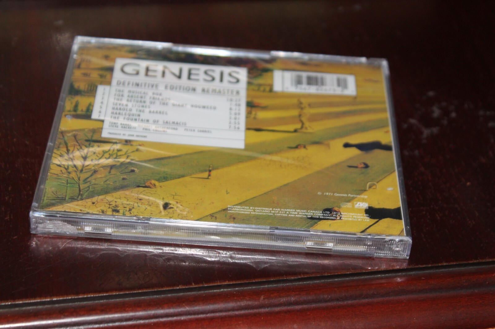 Genesis Nursery Cryme Canadian CD Definitive Edition Remaster NEW ...