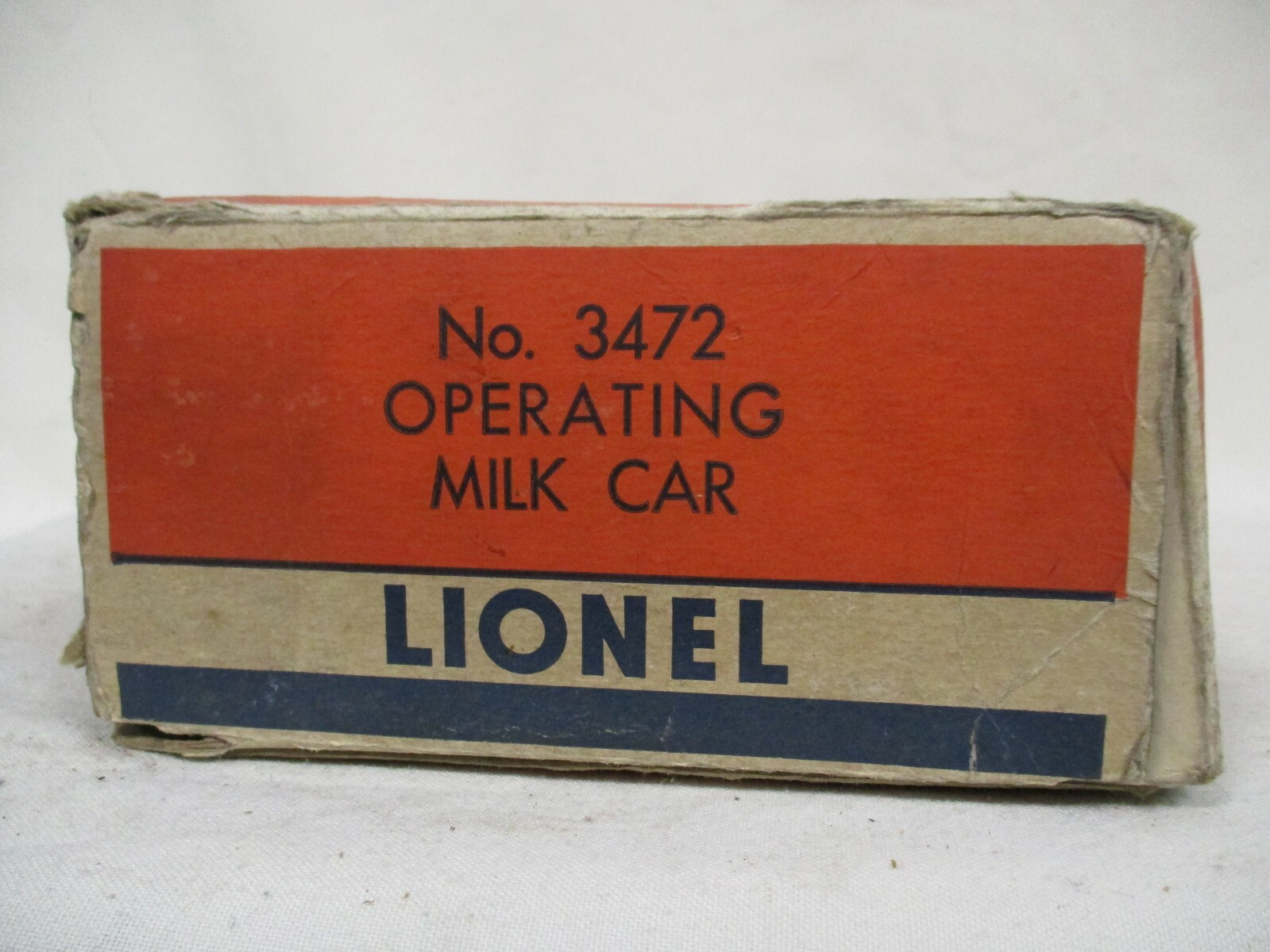 Lionel 3472 Operating Milk Reefer & Platform Boxed Postwar Model B81-14 ...