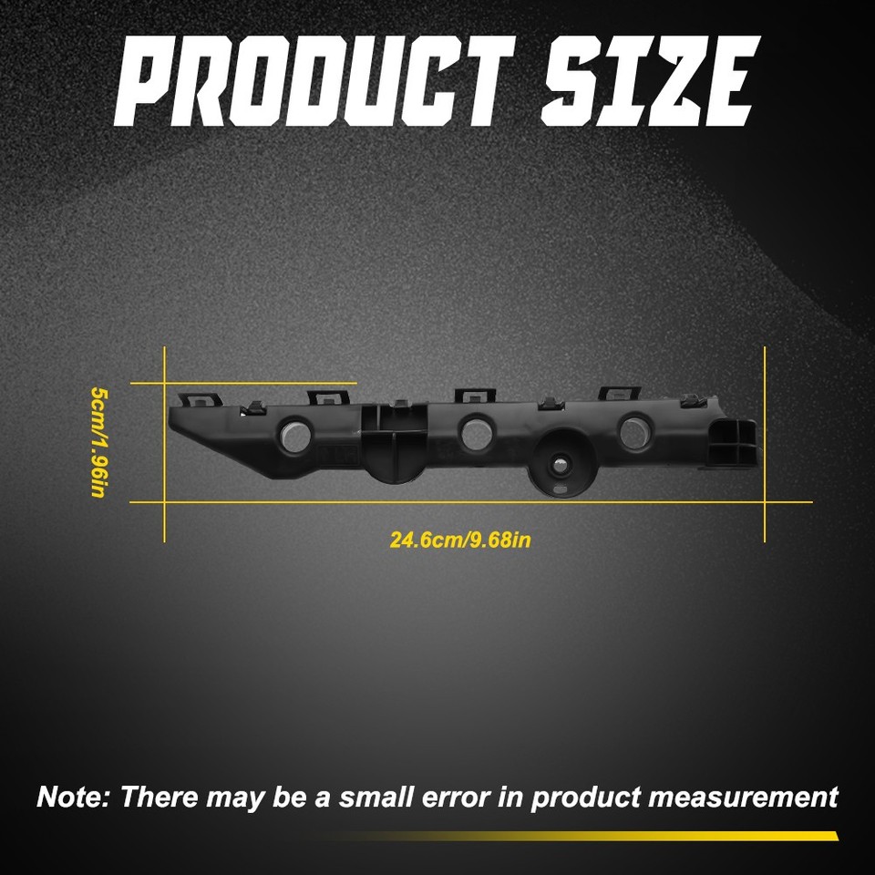 Lower Bumper Support Bracket 852214GA0A 1x For Infiniti Q50 Rear Left ...