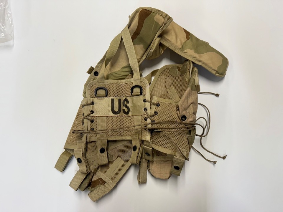 AFSOC Mod 5 Improved Tactical Load Bearing Vest & Mod 4 Buttpack DCU ...