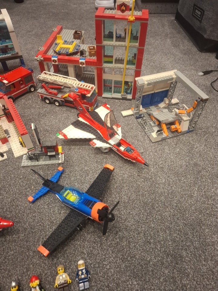 Lego. Job Lot Of Sets With Some Minifigures. Please Read Description ...
