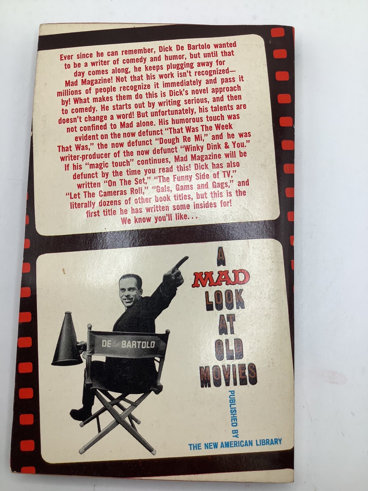 A Mad Look At Old Movies 1966 1st Print MAD PB Book | eBay