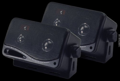 3 Way Mini Box Speaker System 200W 3.25in Bass Reflex Car Audio Sound ...