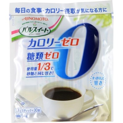 Ajinomoto Pal Sweet Calorie Zero 30 sticks Low-calorie sweeteners from ...