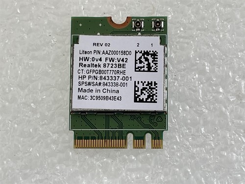 Pour HP 855106-855 Realtek RTL8723BE 8723BE WLAN Sans Carte Wi-Fi ...
