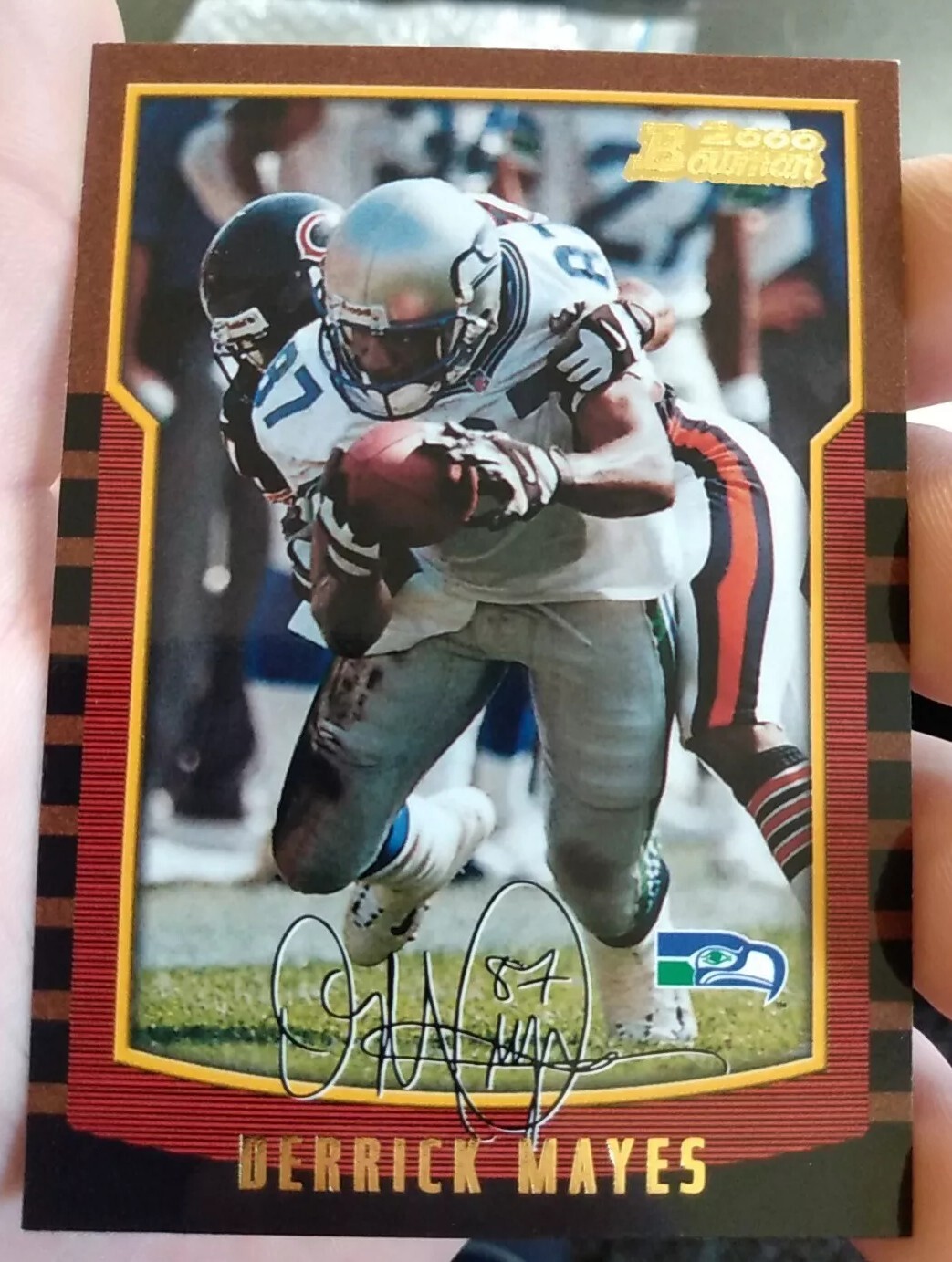 2000 Bowman Football Card #78 Derrick Mayes Seattle Seahawks | eBay