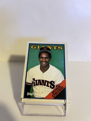 1988 Topps #302 Jose Uribe Baseball Card - Multiple Errors | eBay