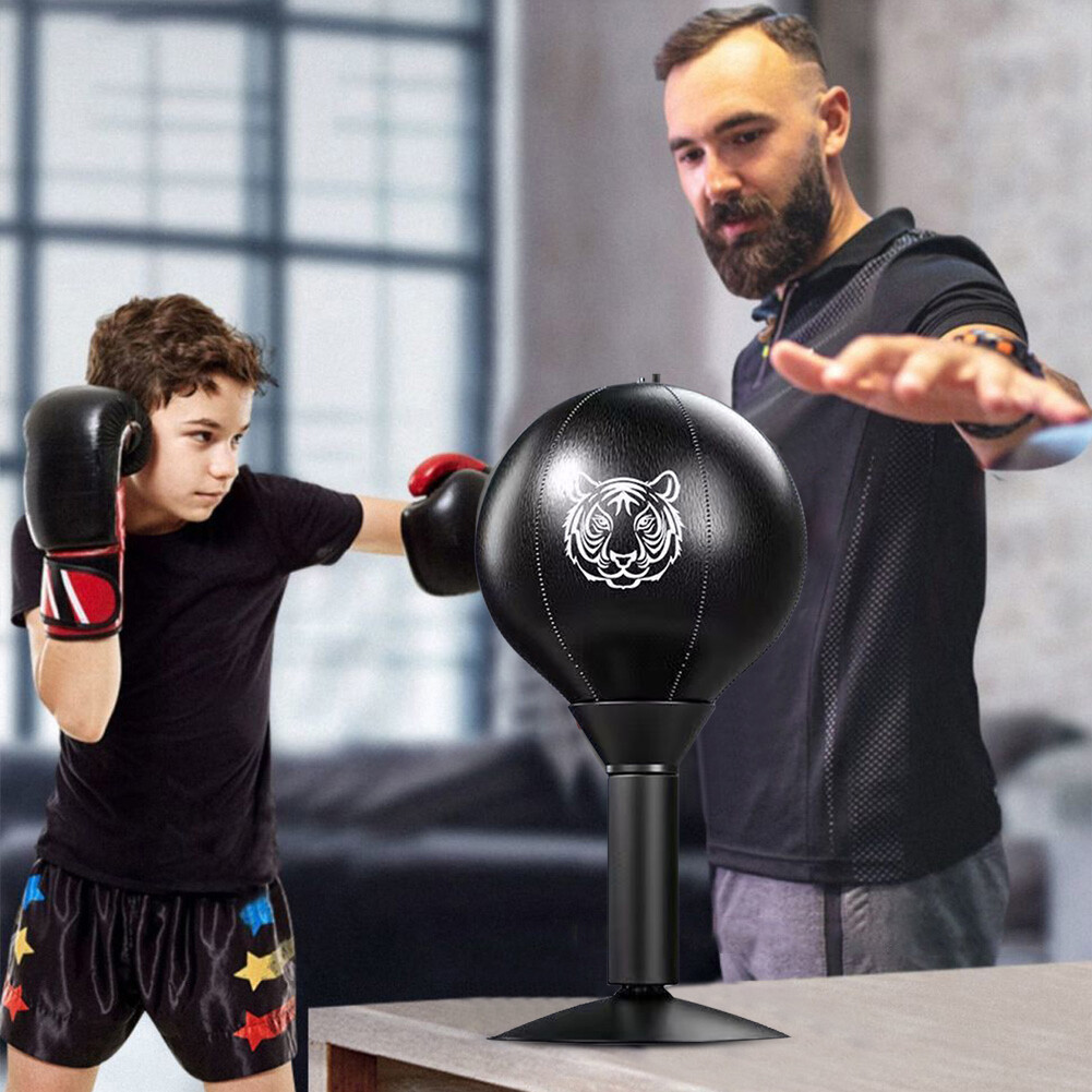 Desktop Punching Bag Heavy Duty Stress Relief Punching Speed Ball Free ...