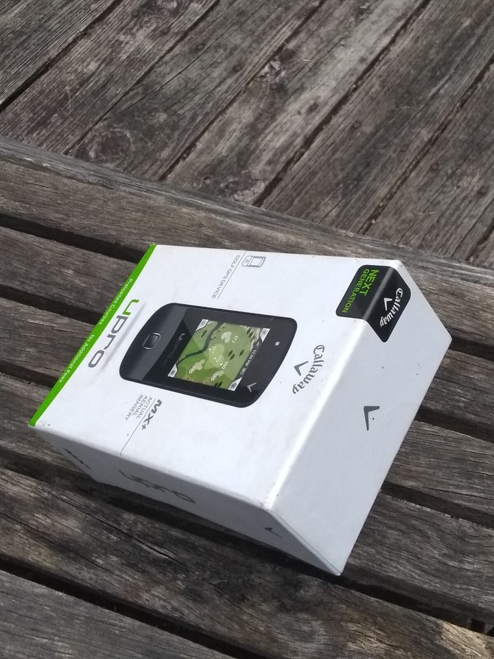Callaway UPRO MX+ Golf GPS Device MINT WORKING Box Charger Paper Needs ...