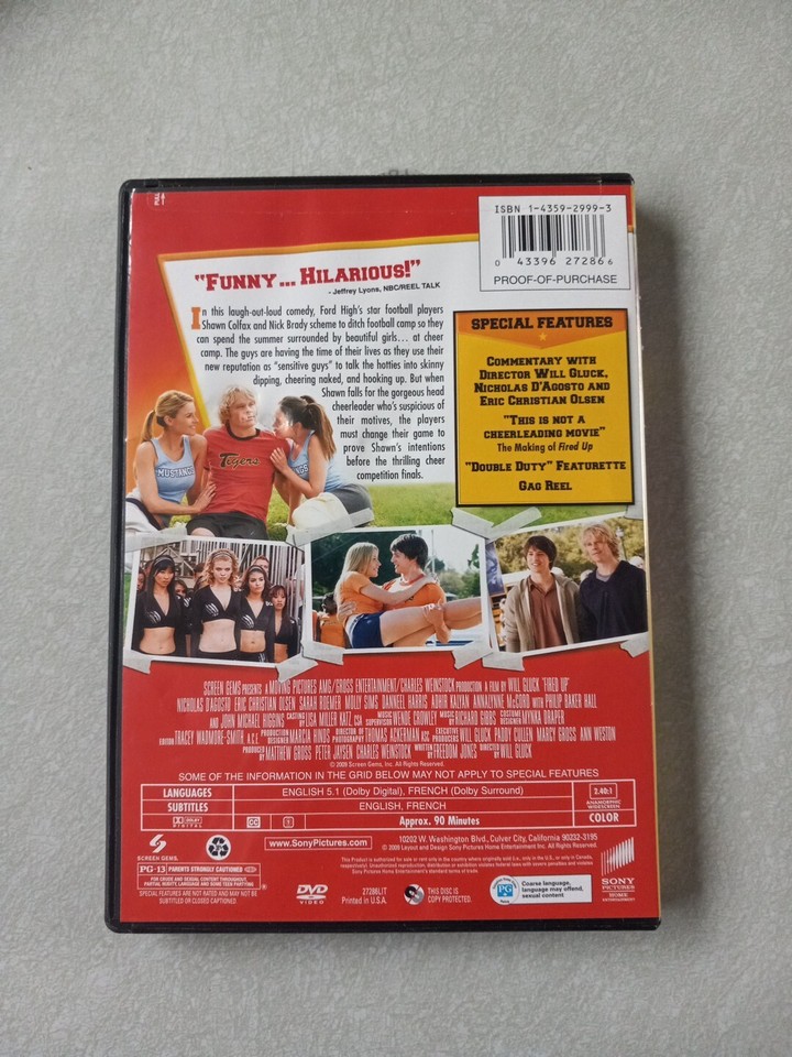 Fired Up (Theatrical Version) - DVD By Eric Christian Olsen - VERY GOOD ...