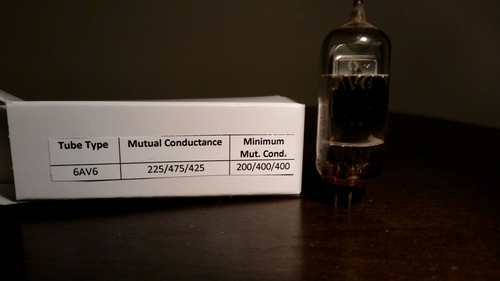 6AV6 Vacuum Tube, Fully Tested Hickok 752 | eBay