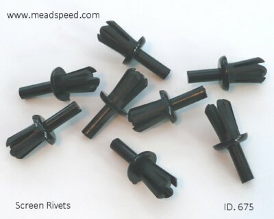 Screen Rivets, Snap Rivets, RS125, TZ250, TZ350, Race Screen Fitting ...