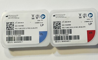 Resound SureFit2 Hearing Aid Receiver Size 2 LP Right And Left 3 Pin ...