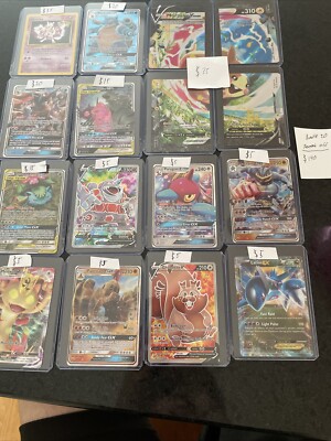 Pokémon Cards GX EX V VMAX V-UNION | eBay