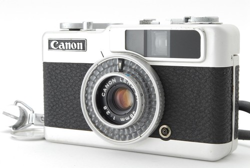 [EXC+5] Canon Demi EE28 35mm Half Film Camera w/Case strap All works ...