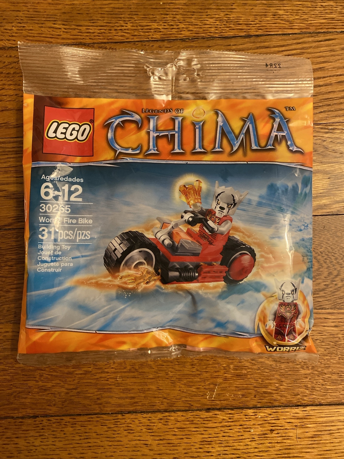 Lego 30265 Legends of Chima Worriz Fire Bike SEALED | eBay