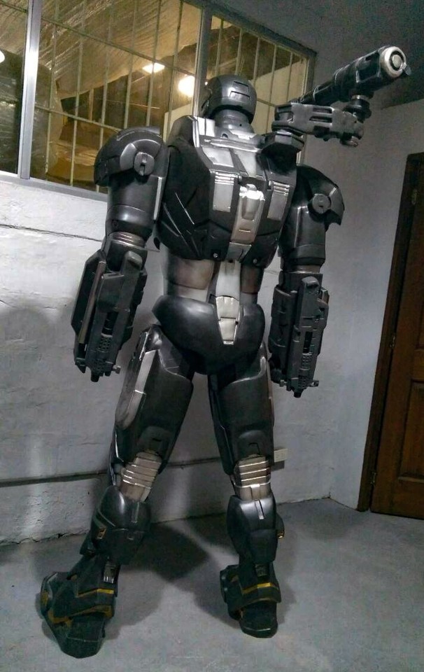WAR MACHINE IRONMAN IRON MAN life size custom statue Finet XM | eBay