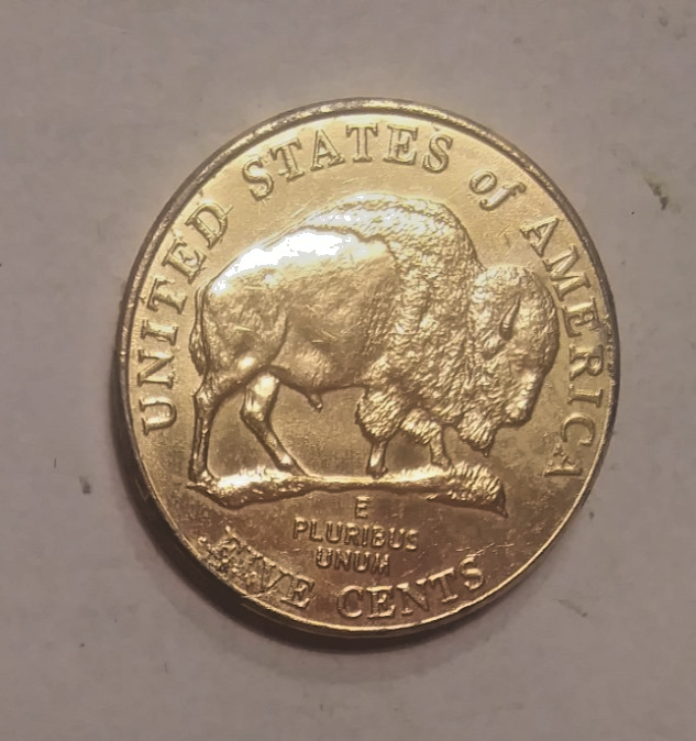 2005-D Jefferson Nickel Bison Variety Gold Plated | eBay