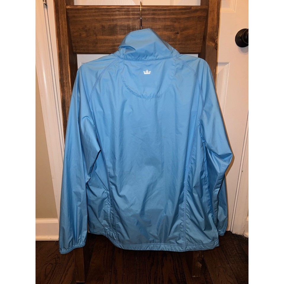 Peter Millar Mens Windbreaker Pullover Jacket Light Blue Size XL | eBay UK