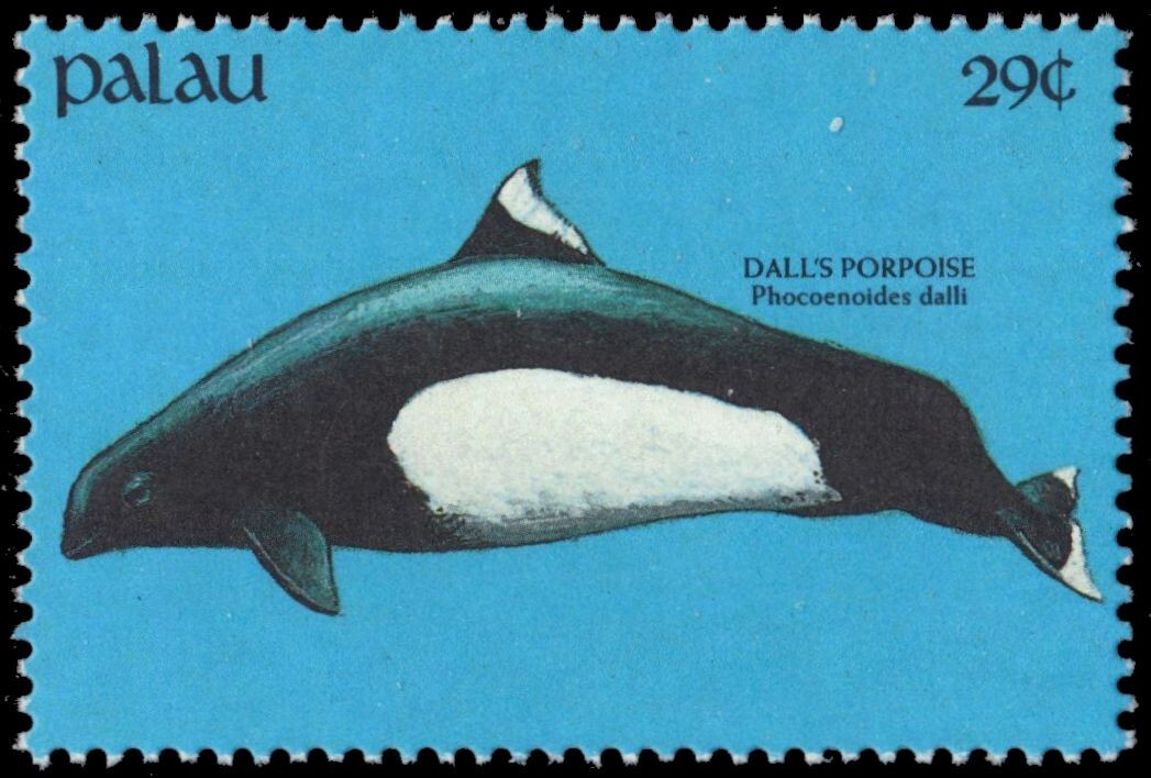 PALAU 289h - Dall's Porpoise "Phocoenoides dalli" (pb51155) | eBay