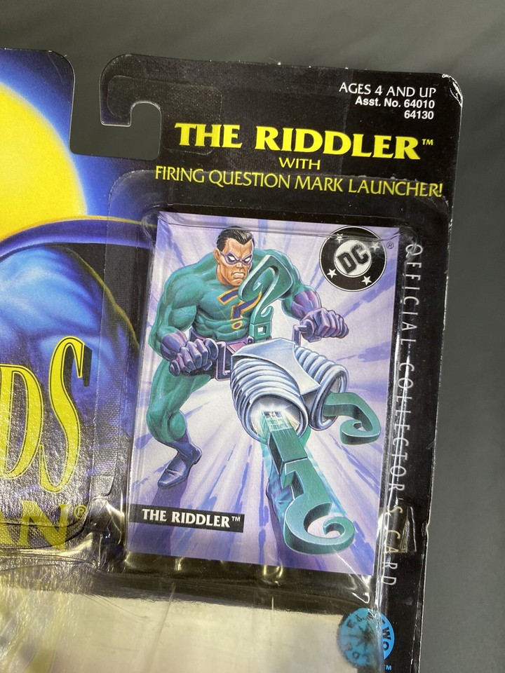 Vintage 1995 Legends of Batman The Riddler Action Figure DC 5” NEW ...