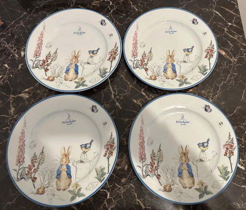 Beatrix Potter Peter Rabbit Dinner Plates Set of 4 | eBay