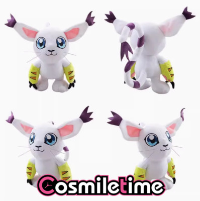 Digimon Adventure Tailmon 30cm Plush Doll Cushion Stuffed Pillow Anime ...