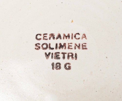 Solimene Vietri Camillo Positano Yellow Chicken Covered Soup Vegetable ...