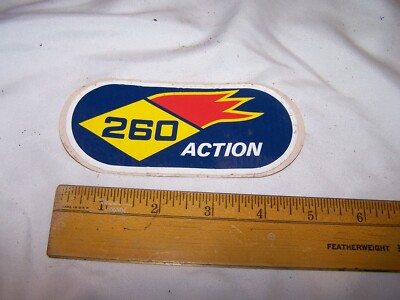 Vintage 260 ACTION Automotive Sticker | eBay