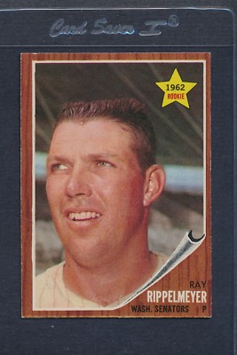 1962 Topps #271 Ray Rippelmeyer Senators EX/MT *3863 | eBay