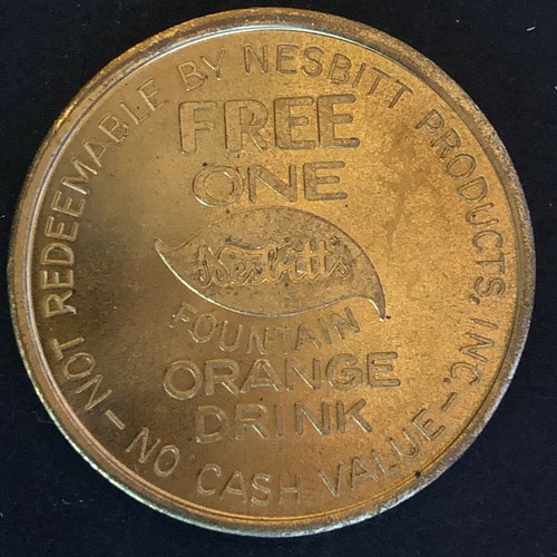 39.50mm Nesbitts "Free Fountain Orange Drink w/ Purchase Of One ...