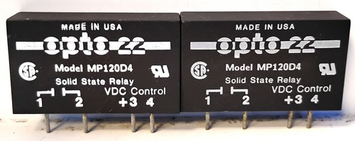 Opto 22 MP120D4 Solid State Relay - Lot of 2 | eBay