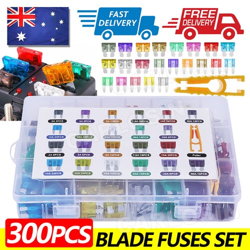 300pcs Car Blade Fuse Assortment Assort Kit Blade Set Auto Truck ...
