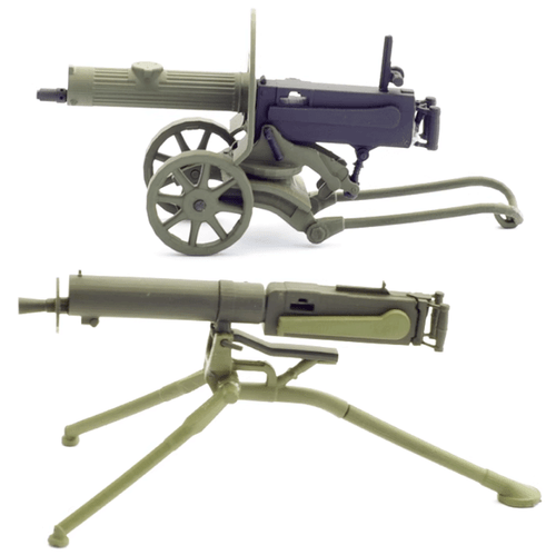 1/12 Static model Maxim gun 1:12 Military props for 6'' figma action ...
