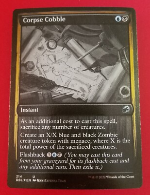 1x Corpse Cobble | FOIL Double Feature | Innistrad Midnight Hunt | MTG ...