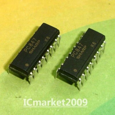 50 PCS PC847 DIP-16 High Density Mounting Type Photocoupler Chip IC | eBay