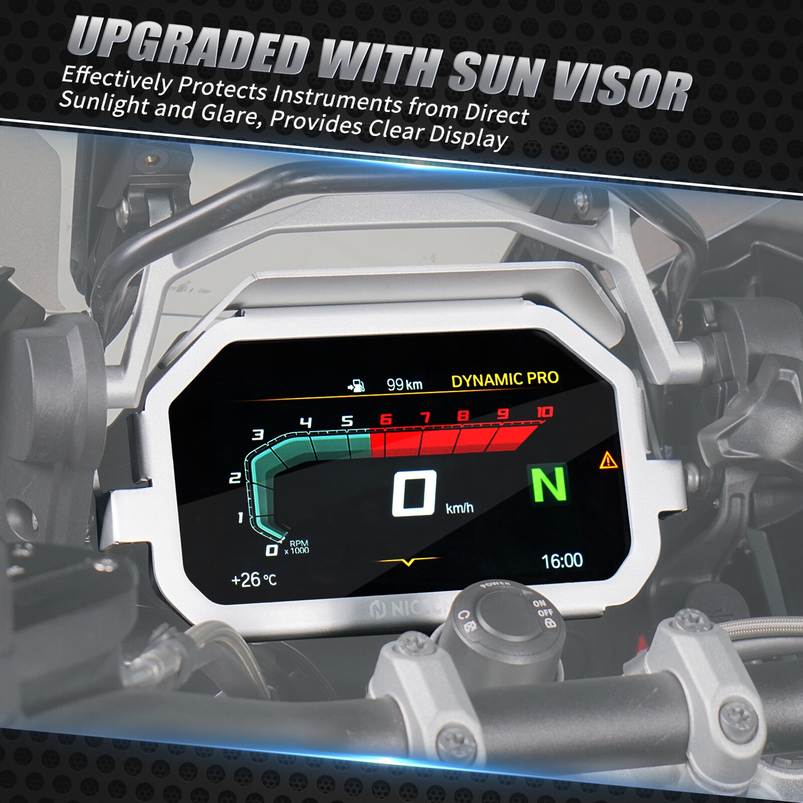 Motorcycle Display Screen Locking Frame For BMW R1250GS / Adventure ...