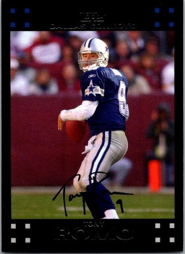 Football 2007 Topps #14 Tony Romo Dallas Cowboys | eBay