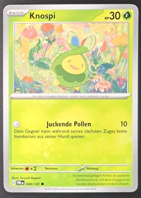Pokemon Karte Knospi 004/131 Common - Prismatische Entwicklungen PRE ...