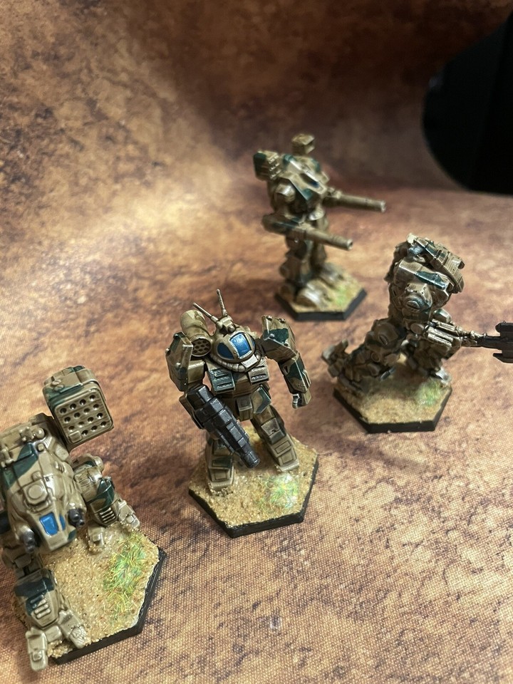 Battletech Heavy Fire Lance Painted | eBay