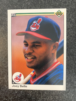 1990 Upper Deck Joey Albert Belle #446 Rookie Cleveland Indians B22 | eBay