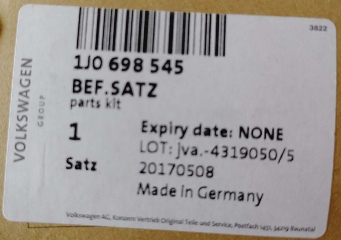 New Genuine OEM Volkswagen Drum Brake Shoe Spring Kit 1J0-698-545 | eBay