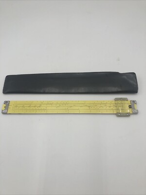 Pickett All Metal Slide Rule - #N902-ES With Case | eBay
