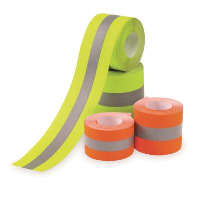 Sew on High Visibility Hi Vis Retro Reflective fabric tape | eBay