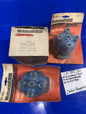 Distributor Cap Motorcraft DH-352 3 Caps You Are Buying #16 | eBay