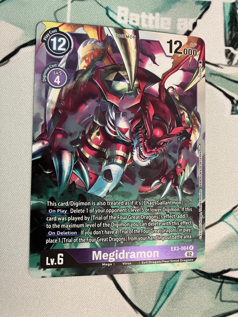 Digimon Tcg Megidramon Ace